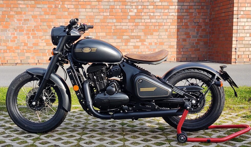 Der Bobber Jawa 350 CL Pérák ist da - Tipicamp-Nord